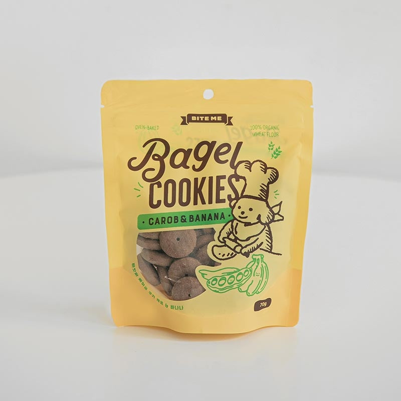 Bagel Cookies Carob & Banana – Dear Fluffy